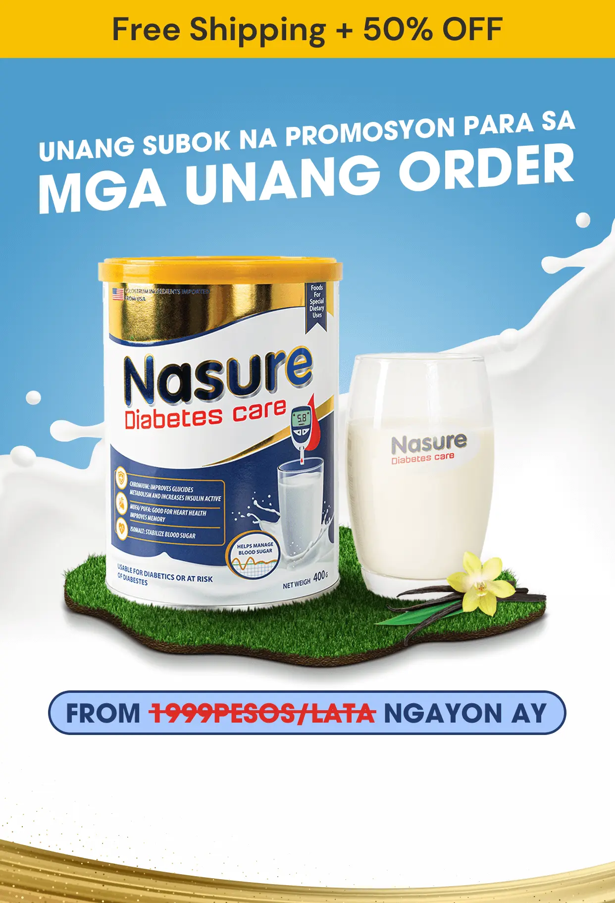 Nasure diabetes care - MILKAFIRE